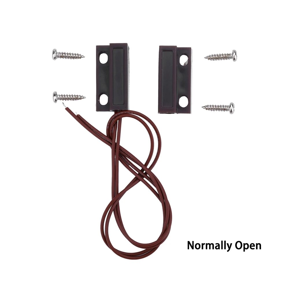 Магнитный датчик двери MC-38 diymore Normally Open Black