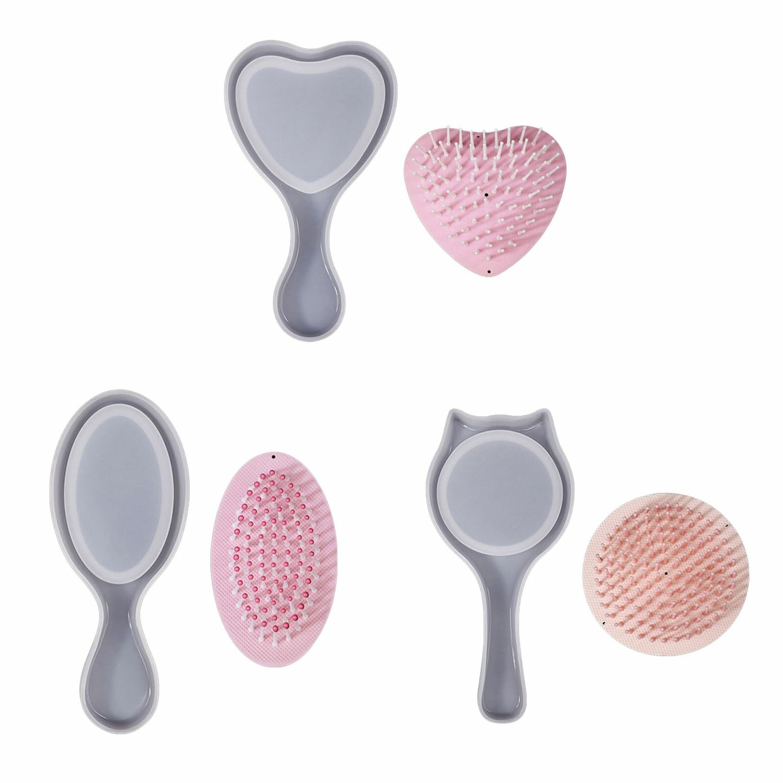 Набор из 6 частей, эпоксидная форма для гребня подушки безопасности-A