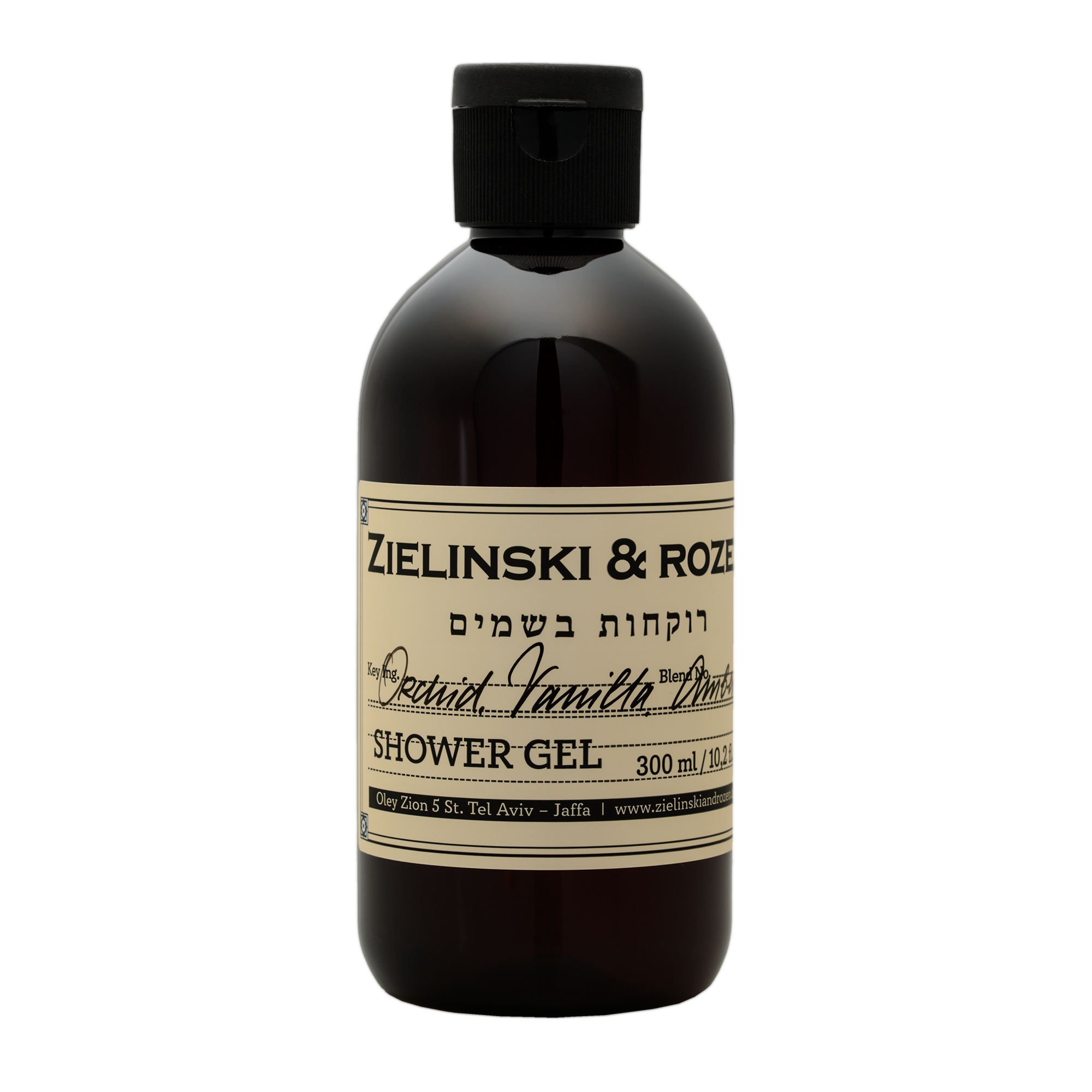 Zielinski & Rozen Гель для душа Орхидея, Ваниль, Амбра (300мл)