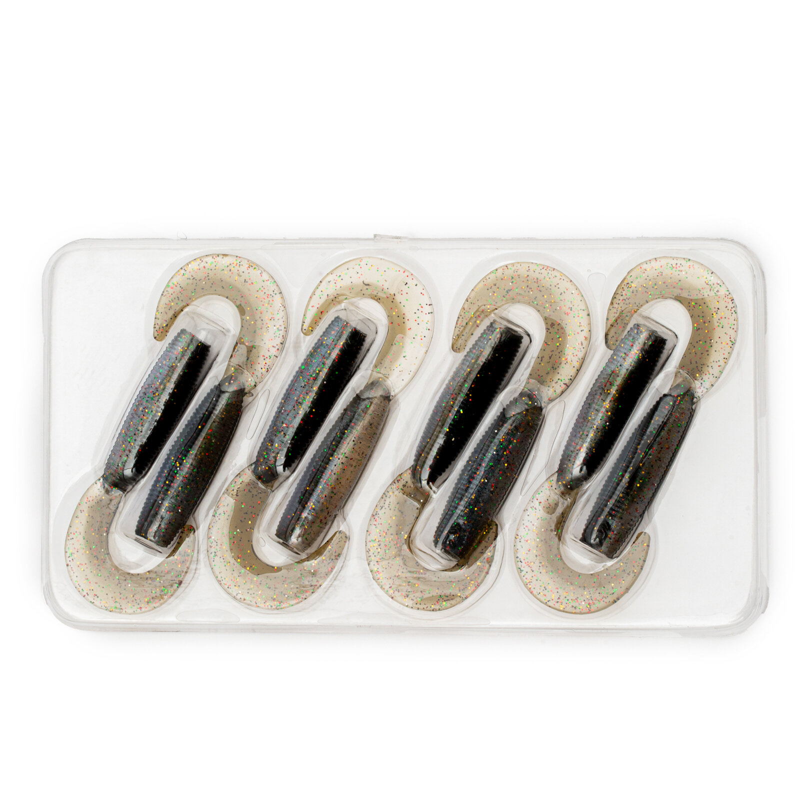 Силиконовая приманка Daiwa Bait Junkie 2.5 Grub PEARL GUDGEON (уп. 8 шт)