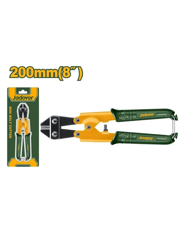 Болторез мини,8", диапазон резки: 3,5мм, реж головка 65Mn Jadever