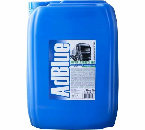 Жидкость для систем SCR дизельных двигателей AdBlue канистра 20 л, мочевина 430700011