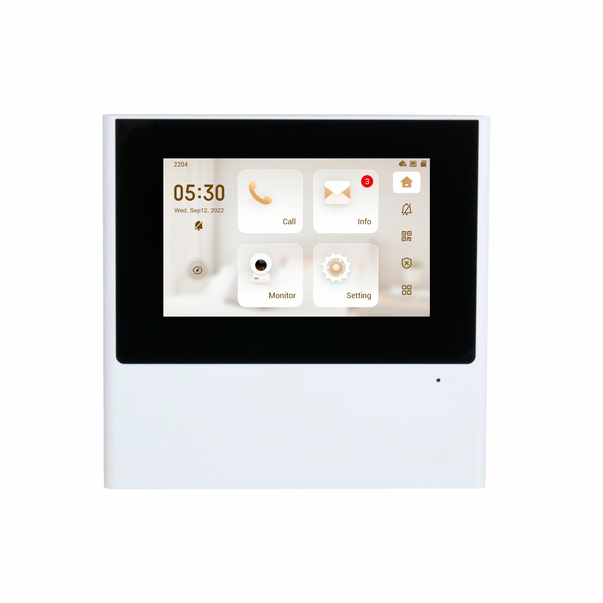 IP домофон с WIFI DHI-VTH2611L-WP 4.3 дюймовый с WiFi 2.4ГГц, белый