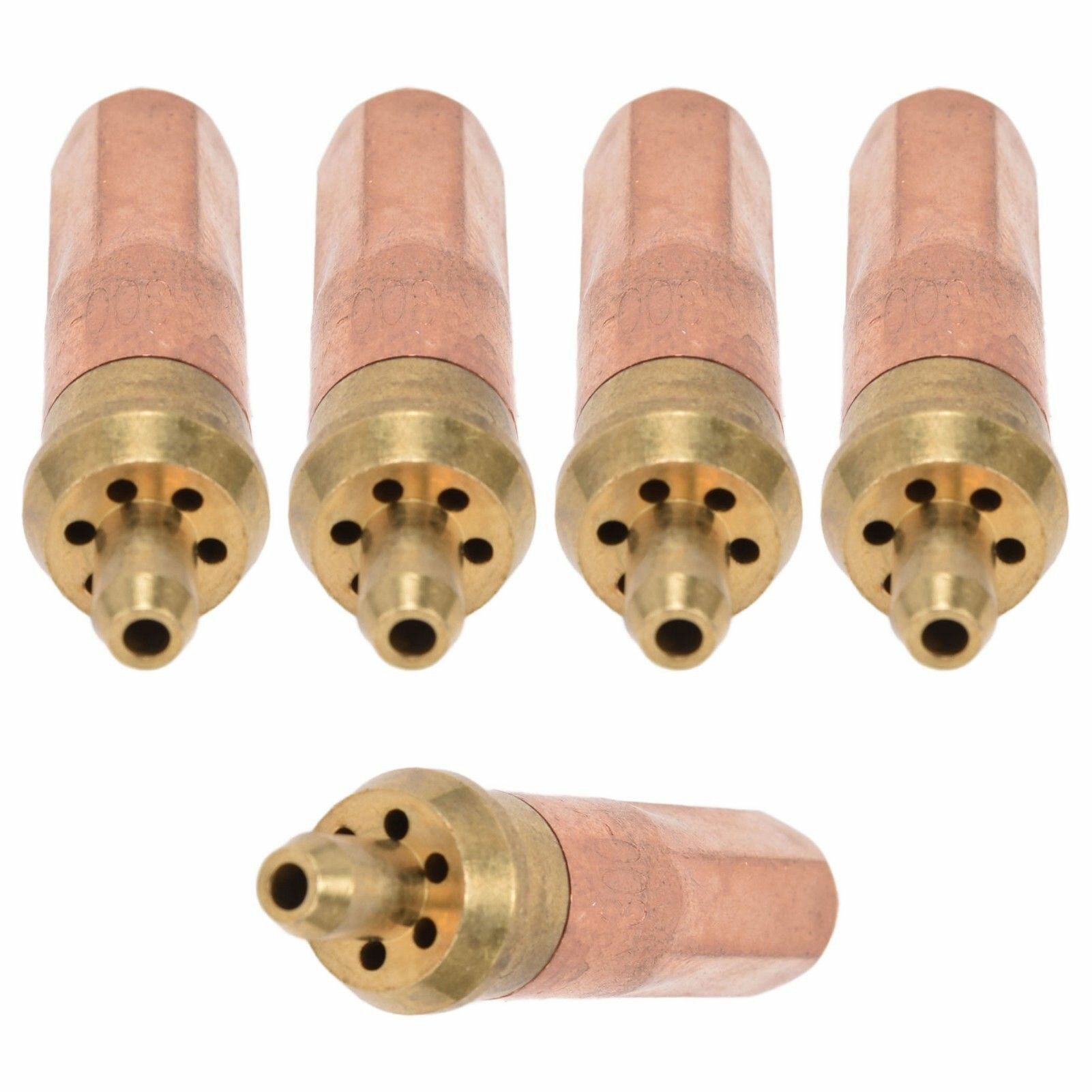 5 шт, наконечник для газовой резки, пропан-кислородные сварочные сопла, сменные расходные материалы для горелки G01-300 1 #
