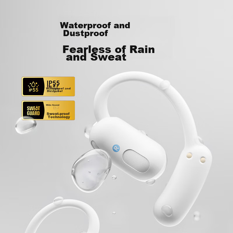 Беспроводные наушники SoundCore LeapLine Air Open-Ear Bluetooth Headphones, цвет White