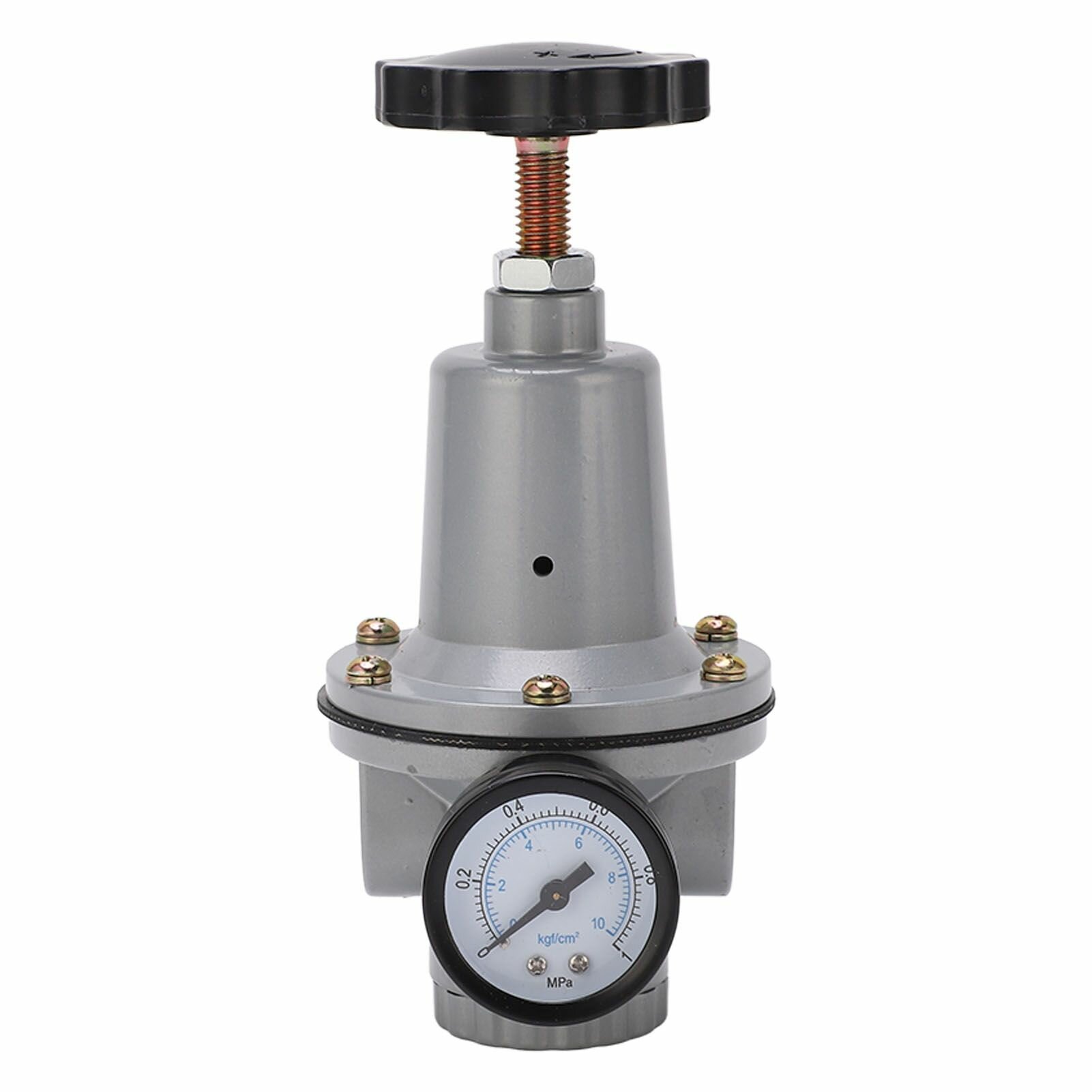 Редукционный клапан G3/8 с манометром для воздуха - 10 шт