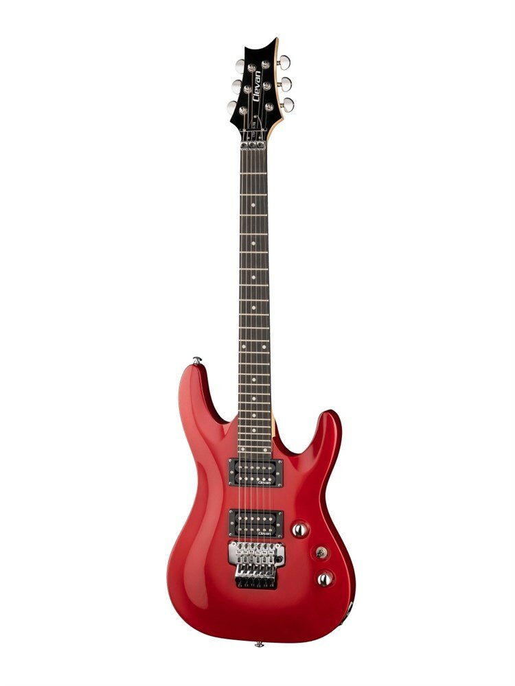 Clevan CTD-30/FR-MRD Электрогитара, красная