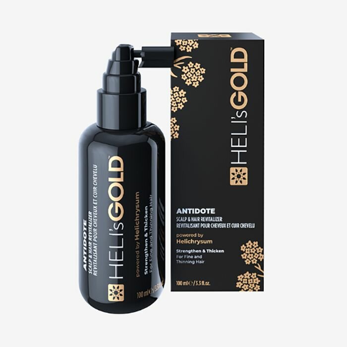 HELI's GOLD Antidote Лосьон-спрей для объема и роста волос, 100 мл.