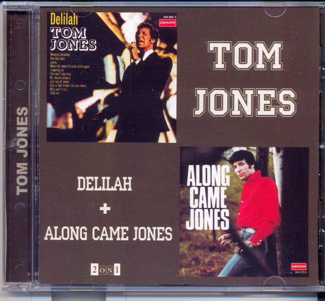 Tom Jones (2 in 1) - Delilah + Along came Jones 1968/65 Компакт диск