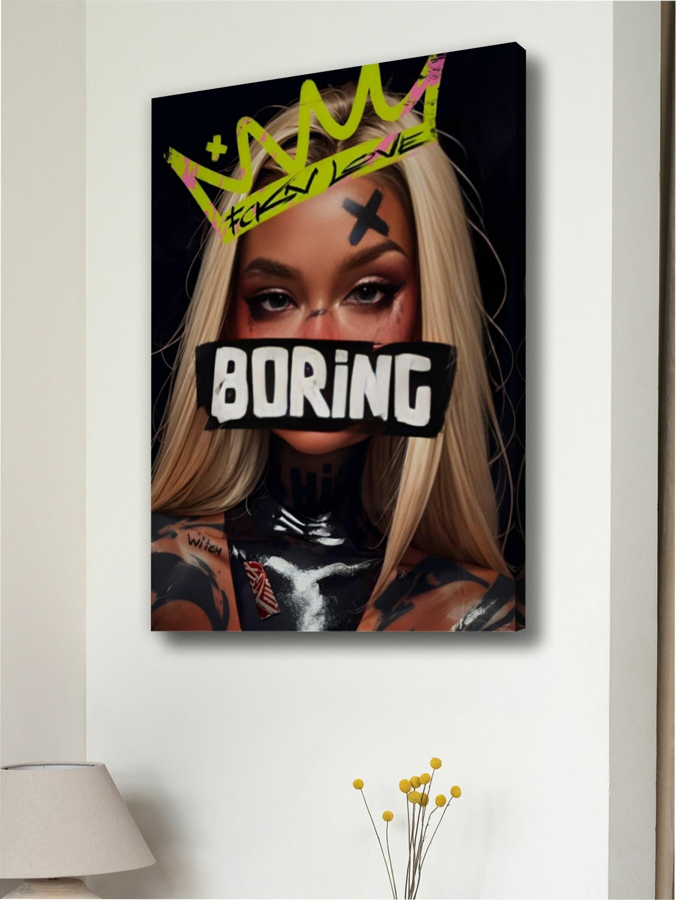 Картина Корона скуки на стену 50x70см 1шт.