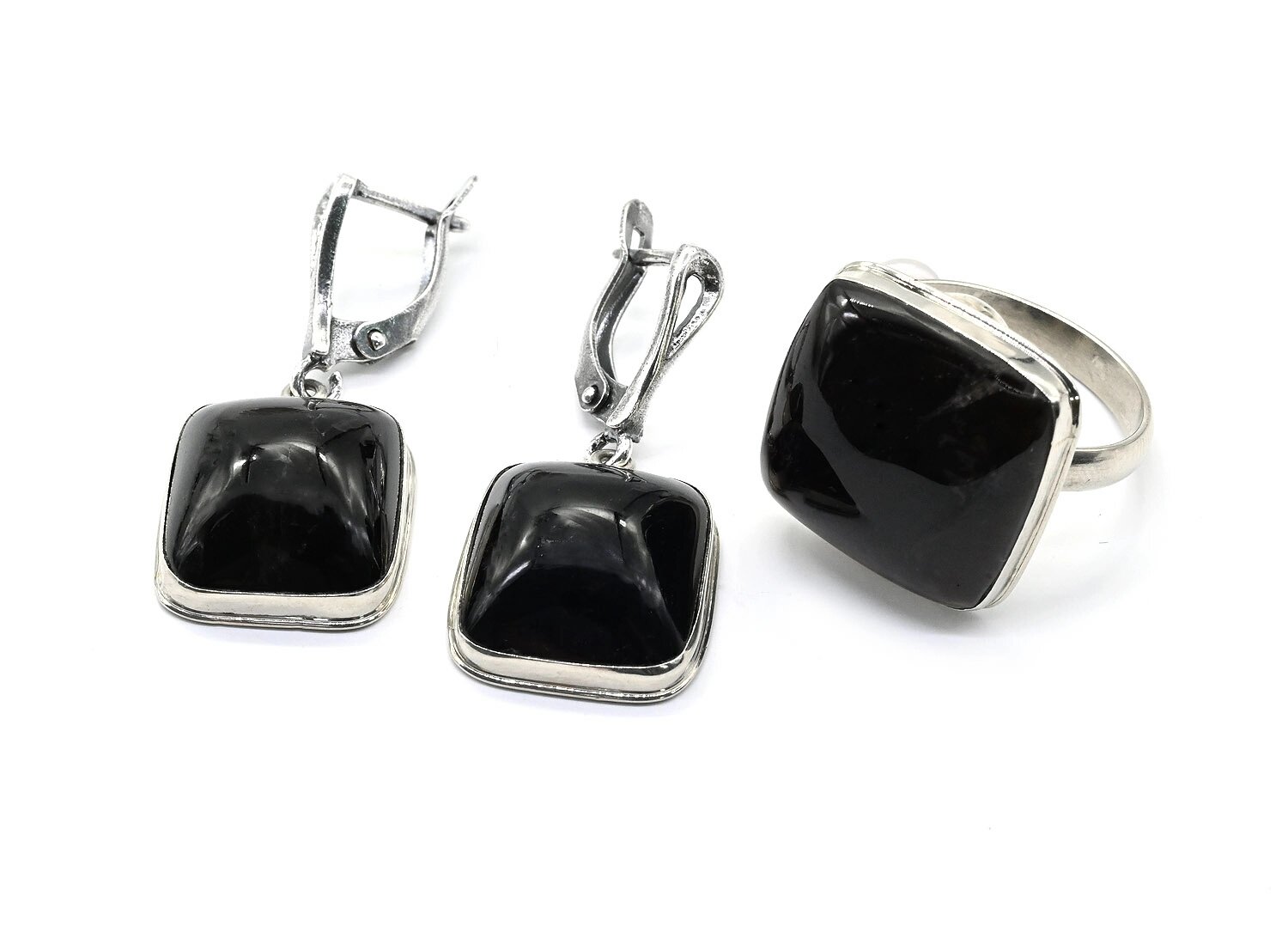 Комплект бижутерии, морион