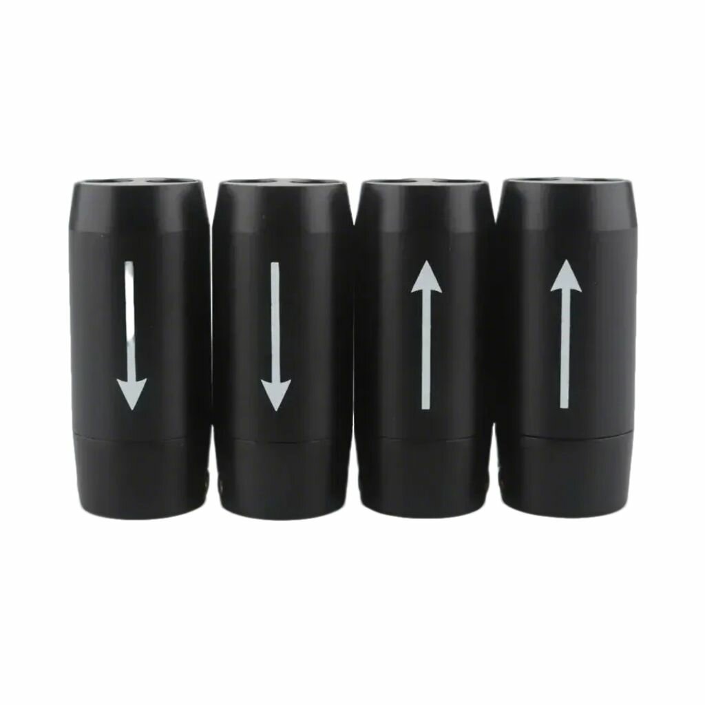 (4 шт.) Разветвитель Y-образного типа из алюминиевого сплава HIFI, акустический кабель-разветвитель - черный