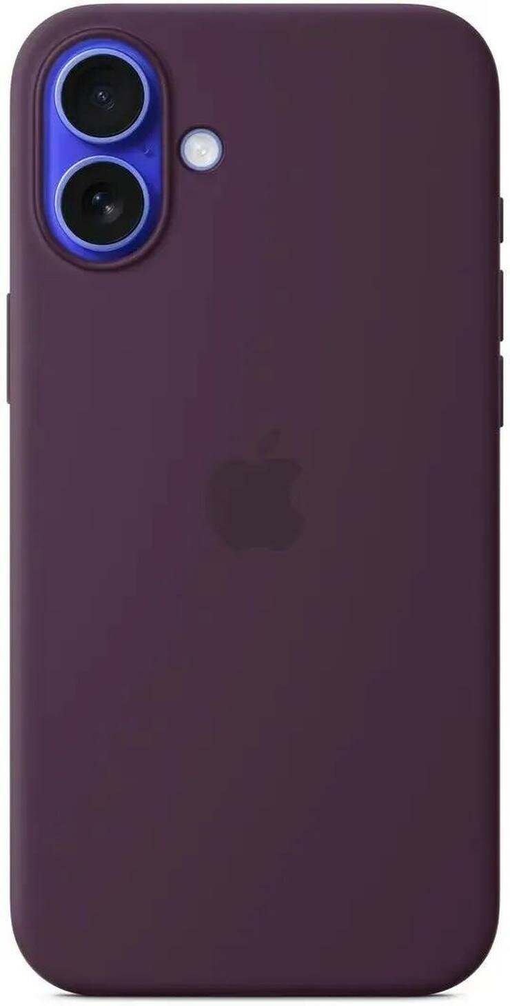 Чехол (клип-кейс) Оригинальный Apple Plum, для Apple iPhone 16 Plus, сливовый [myyd3zm/a]