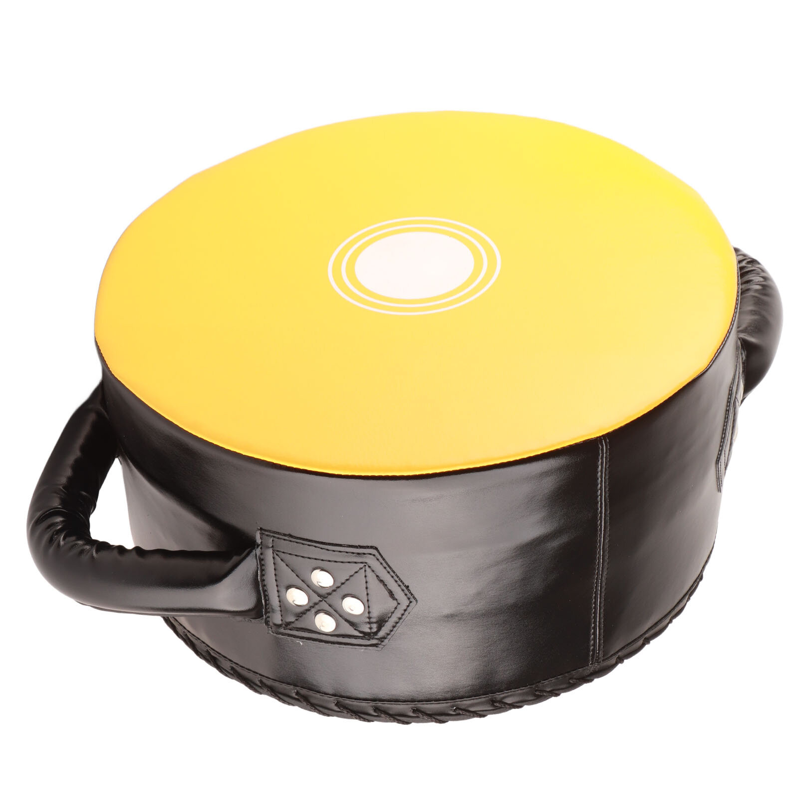 Щит для силовой тренировки тхэквондо, круглая площадка для кикбоксинга, саньда-мишень, оборудование для практики, жёлтый