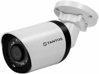Камера видеонаблюдения Tantos TSi-Pe25FP, фокусное расстояние фиксированное 2.8мм-2.8мм белый (00-00122956)