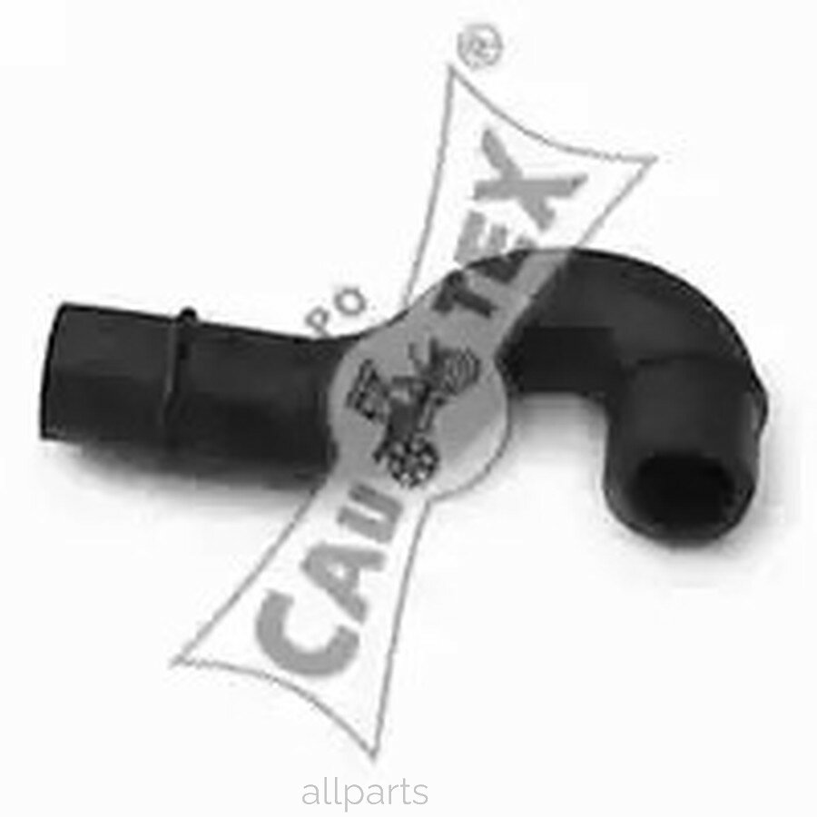 CAUTEX 466009 Патрубок вентиляции картера AUDI 80/100 -91, VOLKSWAGEN Passat 1.8 -92