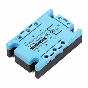 Реле трёхфазное твердотельное 10A, 3x480В 80-250В AC (XSSR-3AA4810W10)