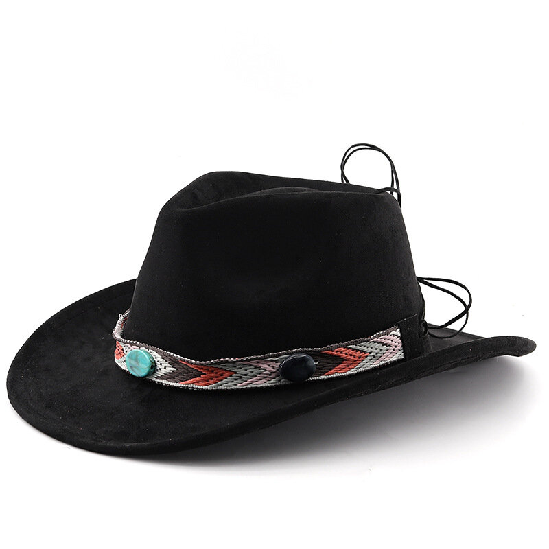 Городских образов JYL Шляпа федора Женская Страза английская панама пара Фетр