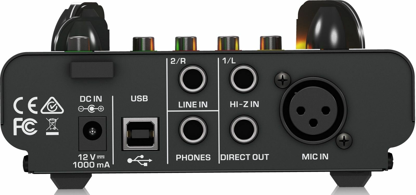Behringer MIC500USB микрофонный/инструментальный предусилитель