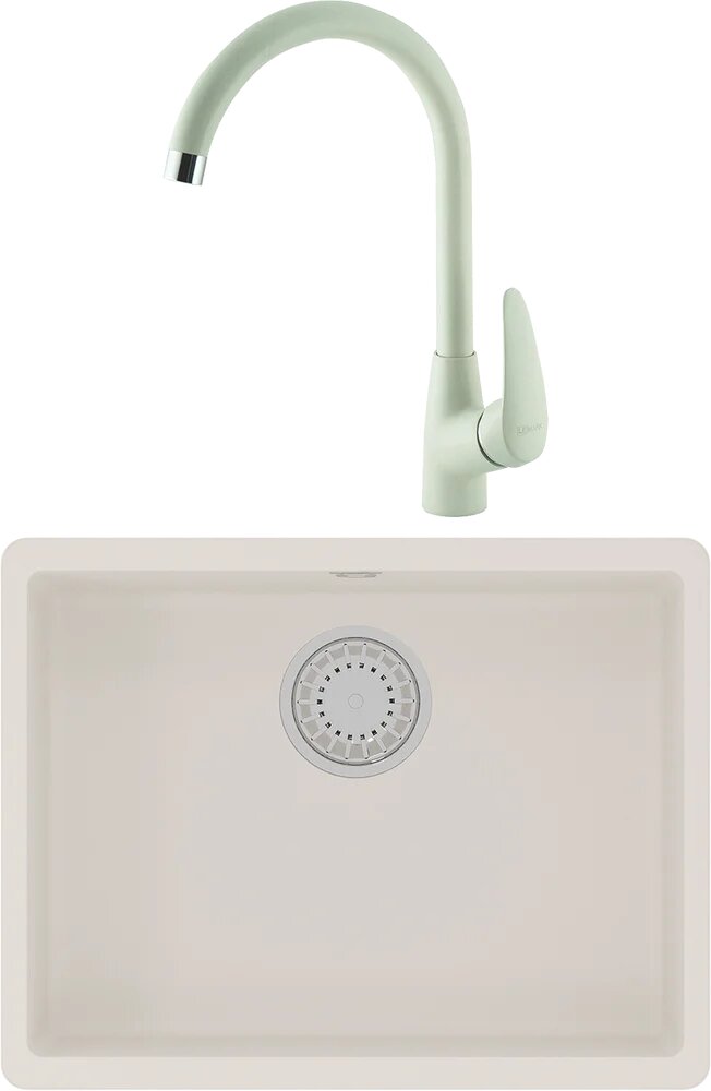 Комплект Мойка Lemark Sinara 540-U 9910076 / Смеситель Linara LM0405PJS
