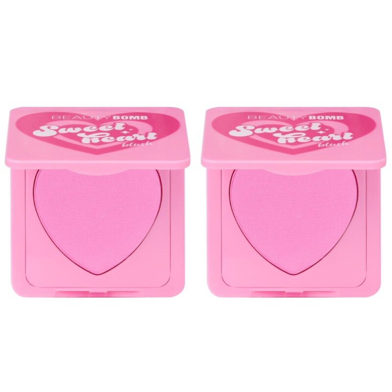 Румяна Beauty Bomb Sweetheart Blush, матовые, компактные, т.04 Valentine, 4.5г, 2шт