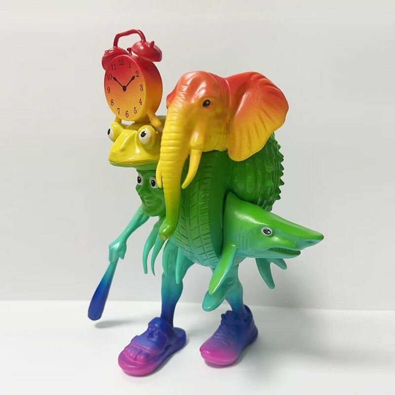 Статуэтка мифического существа из Шаньхайцзин коллекционная фигура древнего легендарного монстра