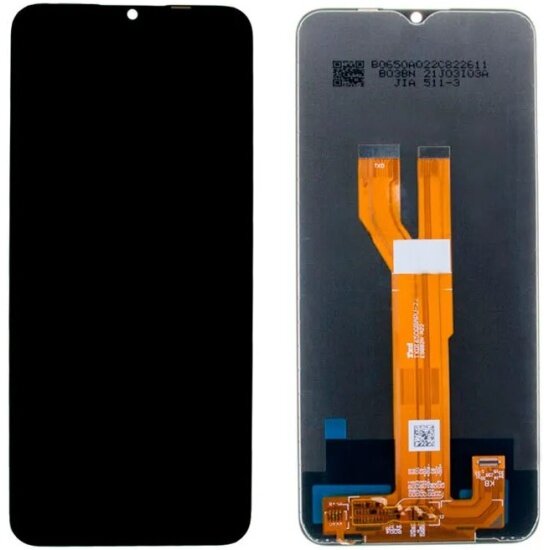 Дисплей Liberty Project для Realme C21 в сборе с тачскрином, 100% оригинал (черный)
