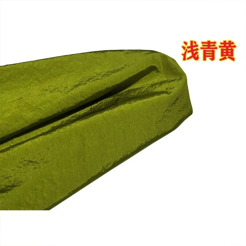 Мятая нейлоновая ткань 70D 1,5 м белый синий красный Light cyan yellow