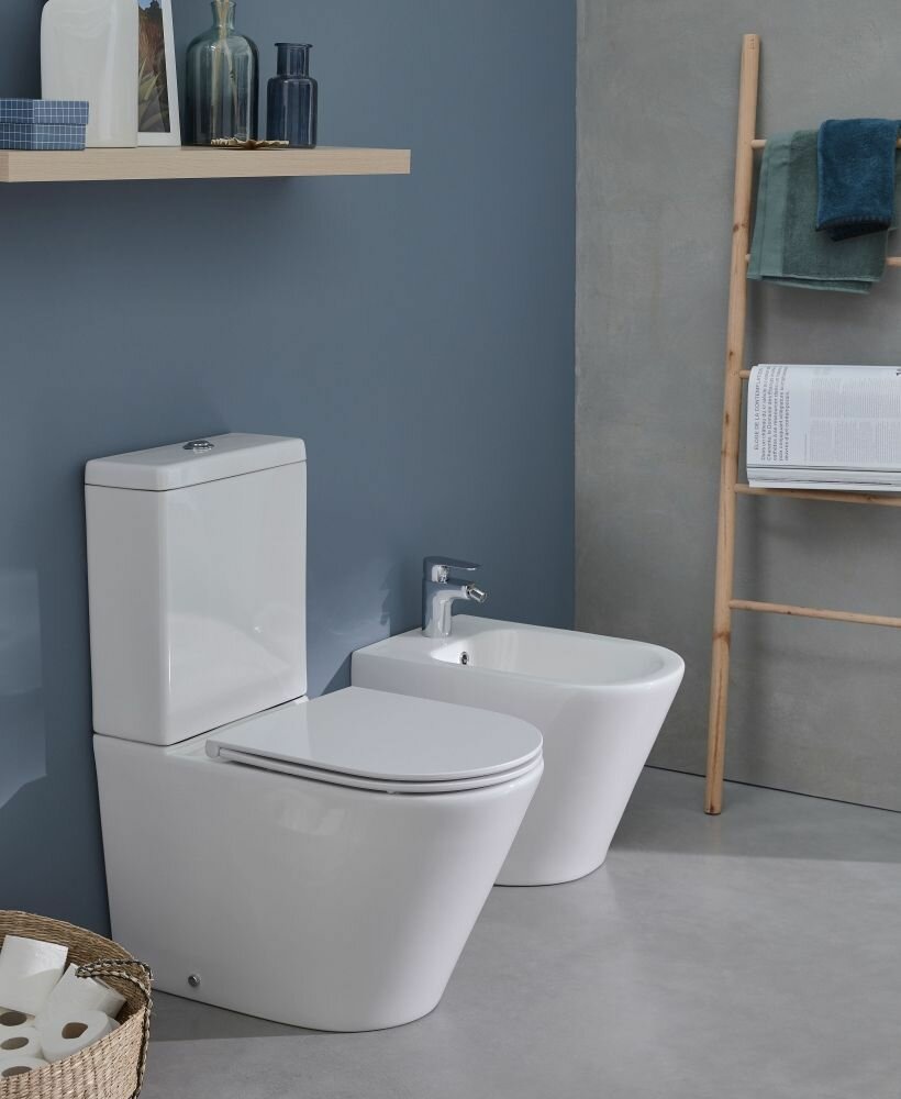 Бачок для унитаза Jacob Delafon Rodin+ ETAB232-00, компактный, пластиковый, для напольного унитаза