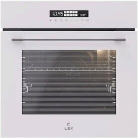 Духовой шкаф Электрический Lex EDS 1000 WH белый/серебристый