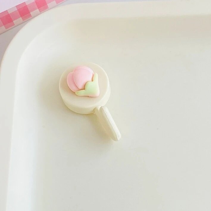 Крючок для стены розовый, белый tulip, ПВХ