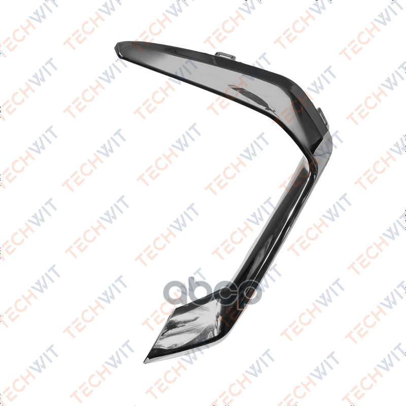 Накладка фары противотуманной Лев. молдинг хром Geely Mojaro 2021- TechWit арт. BD003GLY015CR