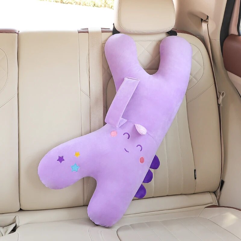 Детская дорожная безопасная подушка в форме буквы «CuteY», автомобильное сиденье, подушка для шеи, Автомобильная подушка для сна на большие расстояния, подушка для путешествий, поддержка головы, для детей и взрослых