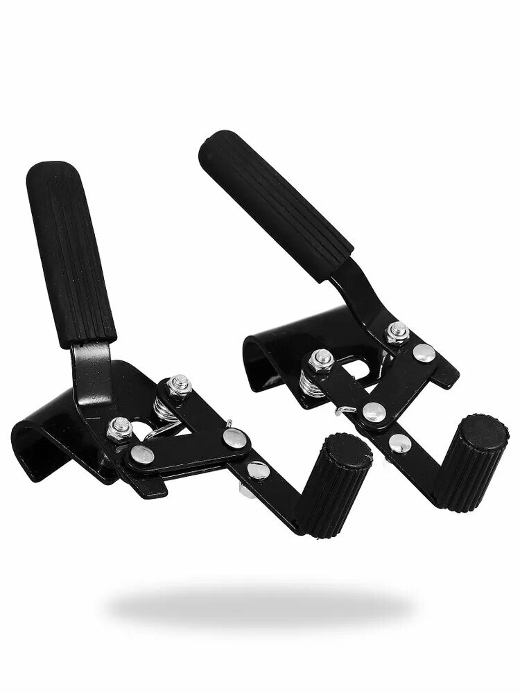 Тормозной механизм для инвалидных кресел, сталь/АБС, 19x8.5x5.7 см, черный