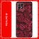 Силиконовый чехол на Realme 8i / Реалми 8i с принтом Помада паттерн 1