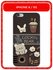 Чехол на Apple iPhone 6 / Айфон 6 с принтом "Lucky bear coffee 1"