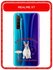 Чехол на Realme XT / Реалми XT с принтом "Heal the rabbit", прозрачный