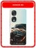 Чехол на Honor 90 / Хонор 90 с принтом "На износ", прозрачный