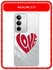 Чехол на Realme C71/P3 Lite 4G / Реалми С71/P3 Лайт 4G с принтом "Love heart 2 -...