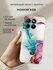 Чехол на Honor X8B / Хонор X8B с принтом "Розовые разводы рисунок"