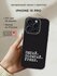 Чехол на Apple iPhone 15 Pro / Айфон 15 Про с принтом "Пылай и греши"