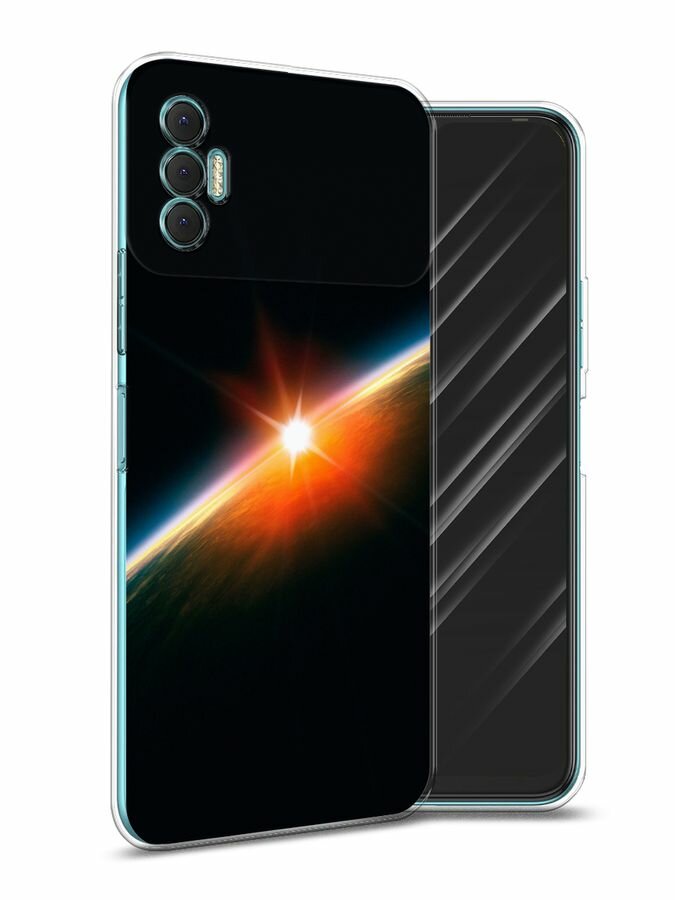 Чехол на Tecno Spark 8P / Техно Спарк 8P с принтом "Космос 9"
