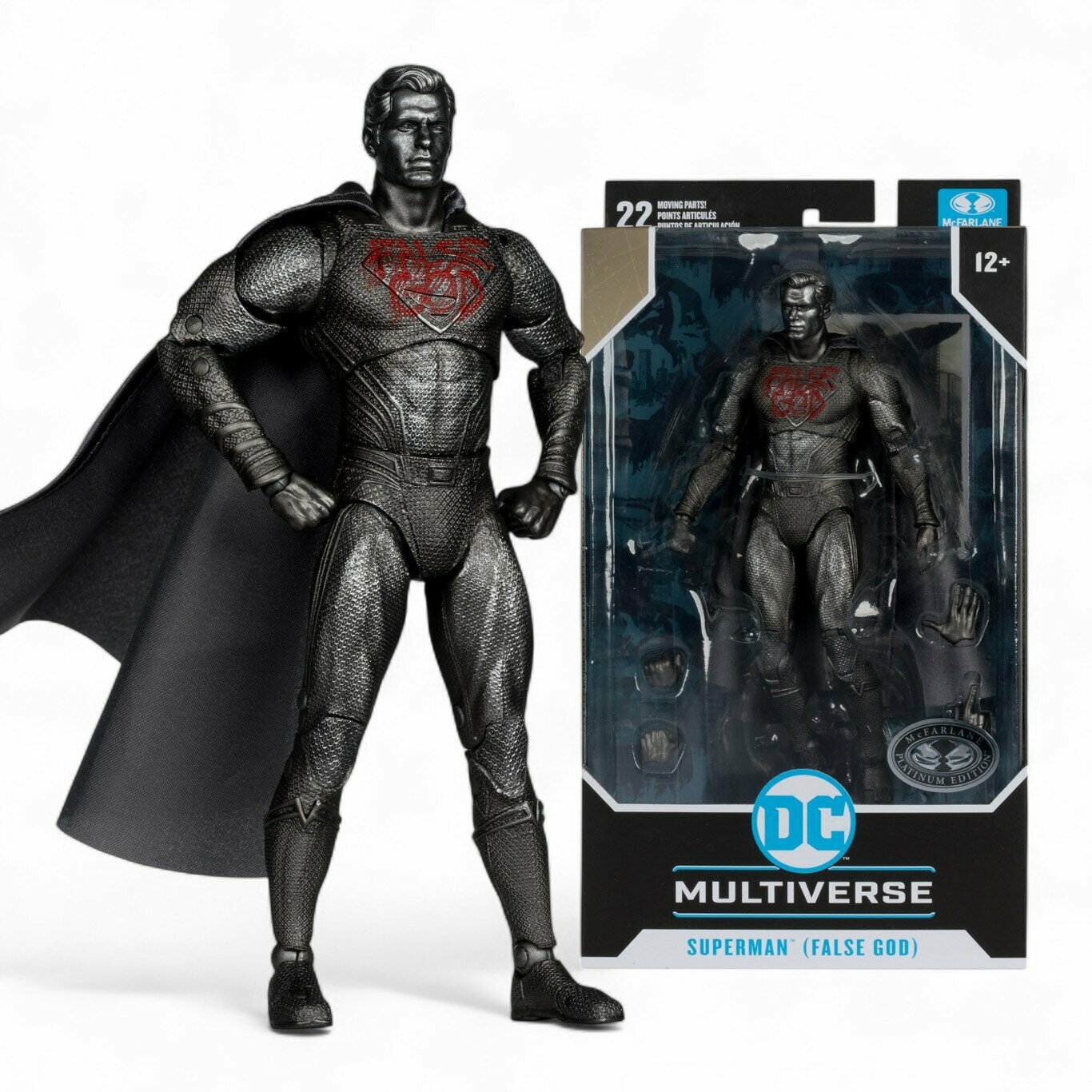Фигурка Супермен "Бэтмен против Супермена" Эксклюзив от McFarlane Toys, коллекционная, оригинальное издание