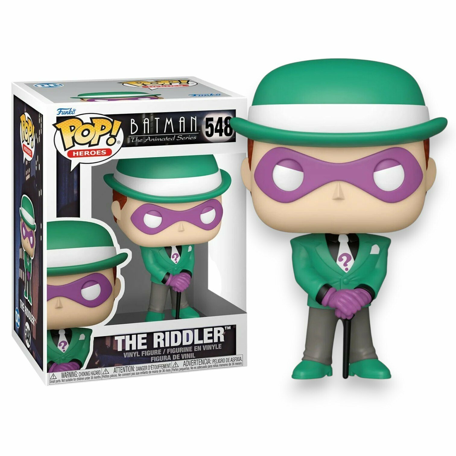 Фигурка Funko Pop! коллекционная Загадочник "Batman The Animated Series" 548 (Фигурка Фанко Поп)