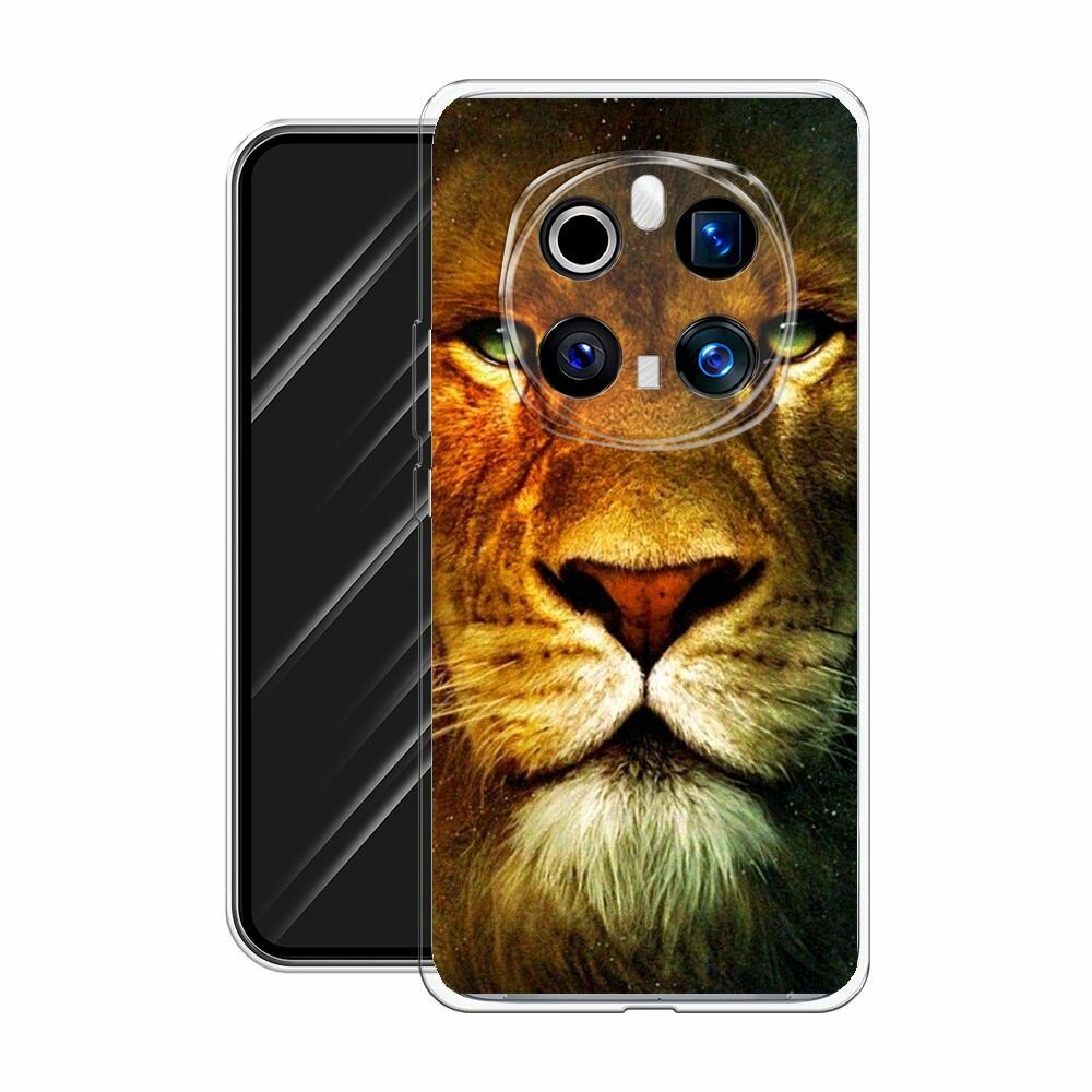 Чехол на Honor Magic 7 Pro / Хонор Мэджик 7 Про с принтом "Лев арт 8" — фото 1