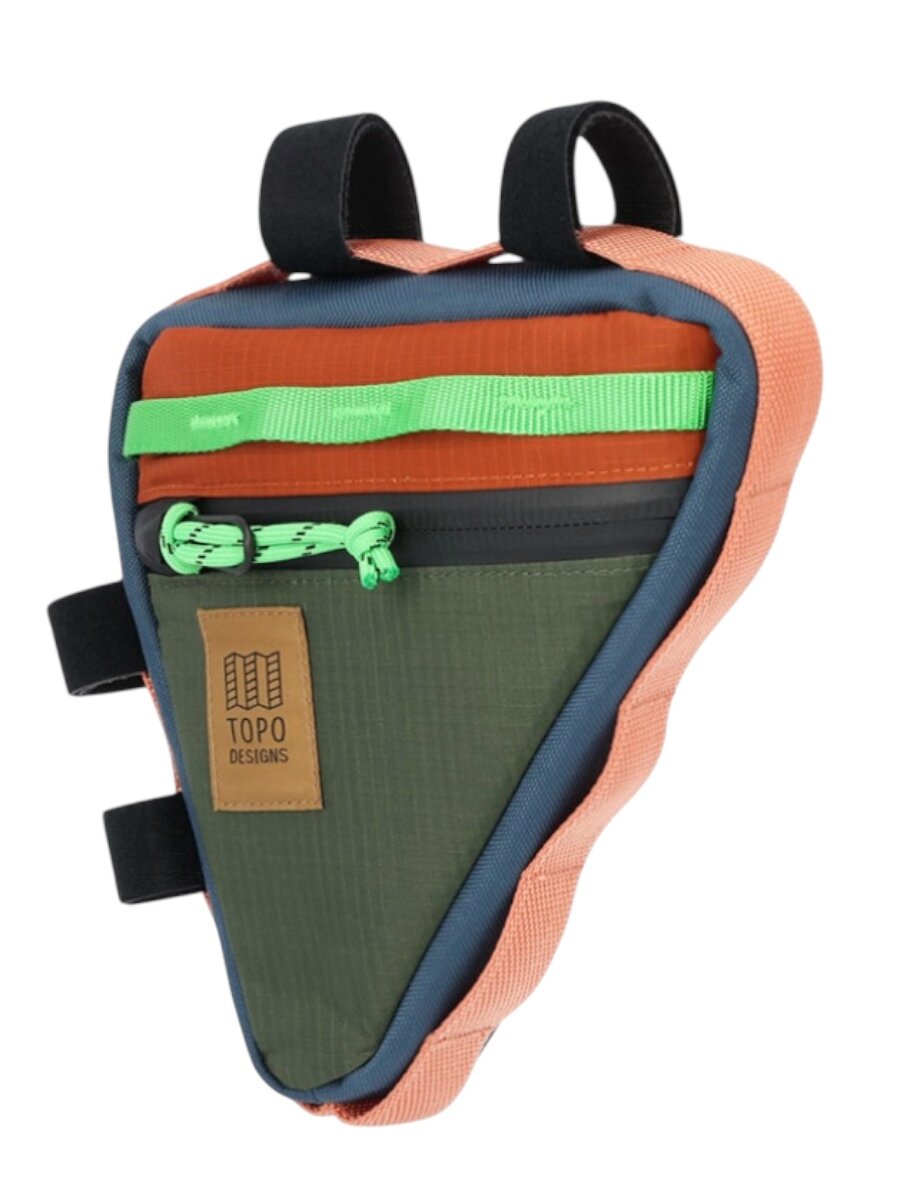 Сумка велосипедная TOPO Designs Bike Frame Bag Pond Blue Olive