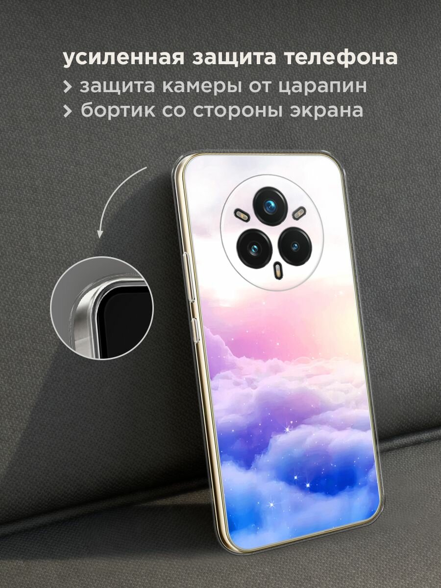 Силиконовый чехол на Realme 14 Pro+ / Реалми 14 Про+ с принтом "Небеса" — фото 1