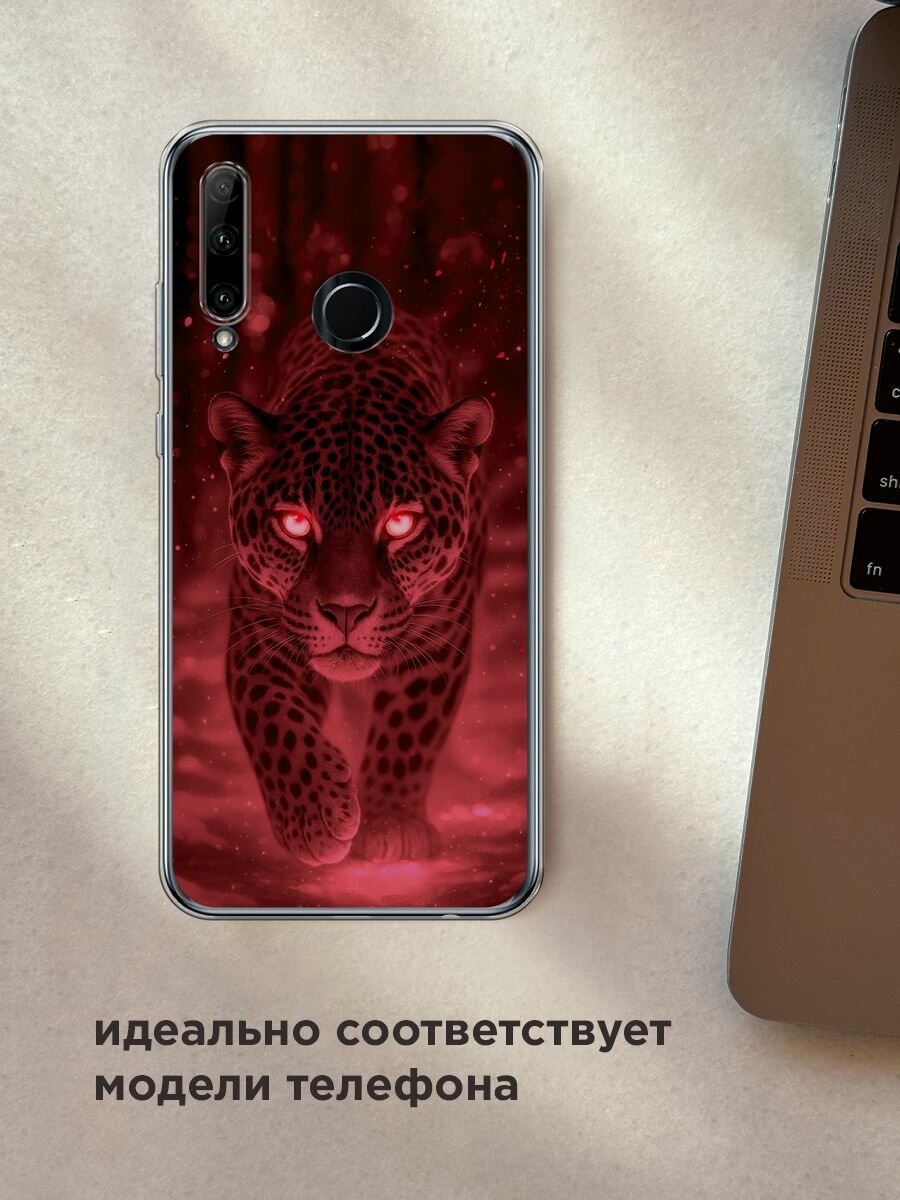 Чехол на Honor 10i/20 Lite 2019/20e/Huawei P Smart Plus 2019 / Хонор 10i с принтом "Магический леопард" — фото 1