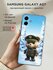 Чехол на Samsung Galaxy A07 / Самсунг А07 с принтом "Мишка в форме 1 - 23 феврал...