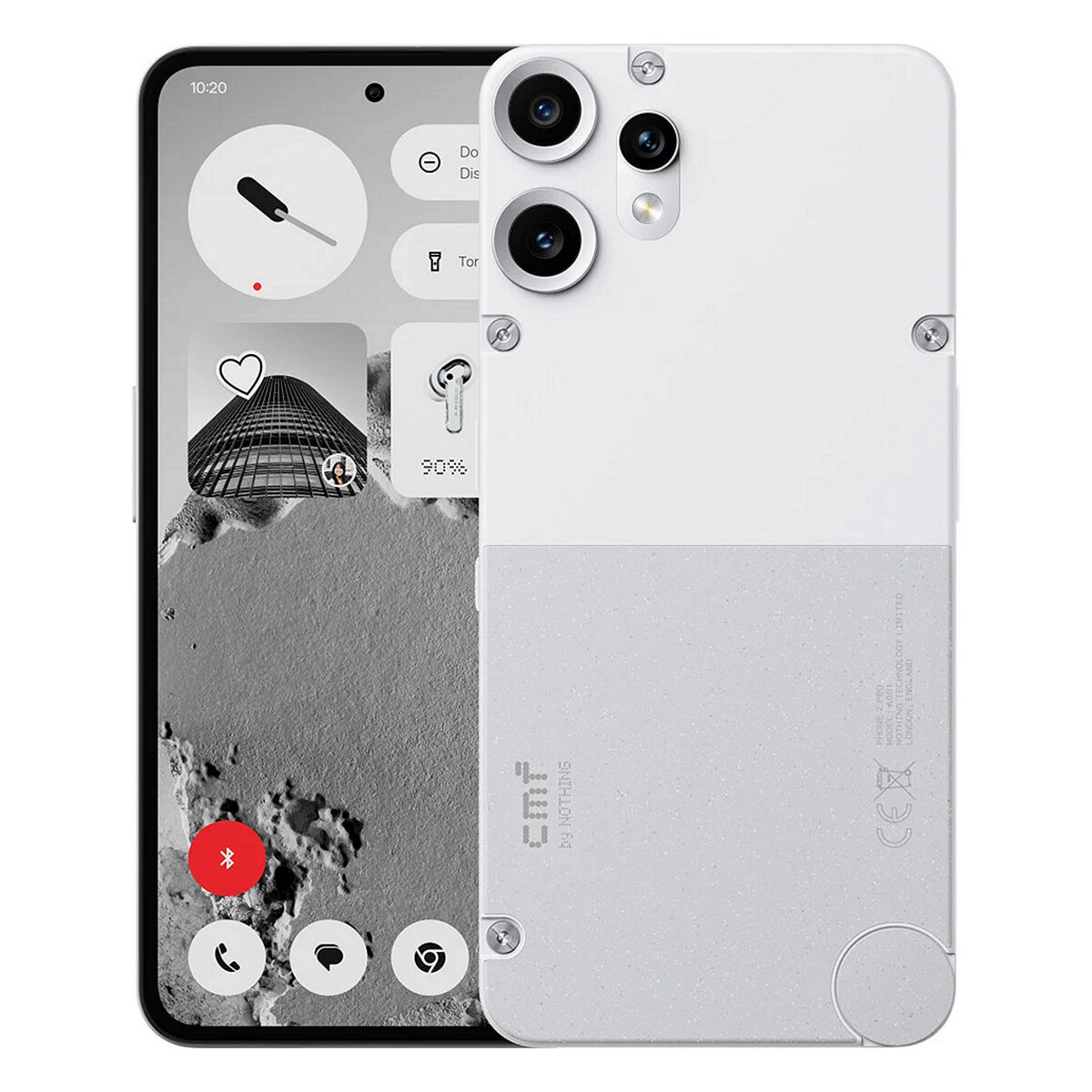 Смартфон CMF Phone 2 Pro (by Nothing Phone) 8/128 ГБ Global, Dual nano SIM, Белый